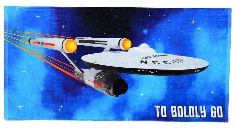 WAREHOUSE FIND! Star Trek Beach/Bath Towel Collection- Your Choice of 3 ...