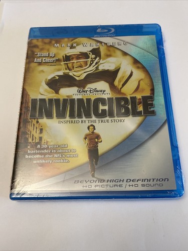 Invincible (Blu-ray Disc, 2006) Mark Wahlberg - BRAND NEW - Ships FREE ...
