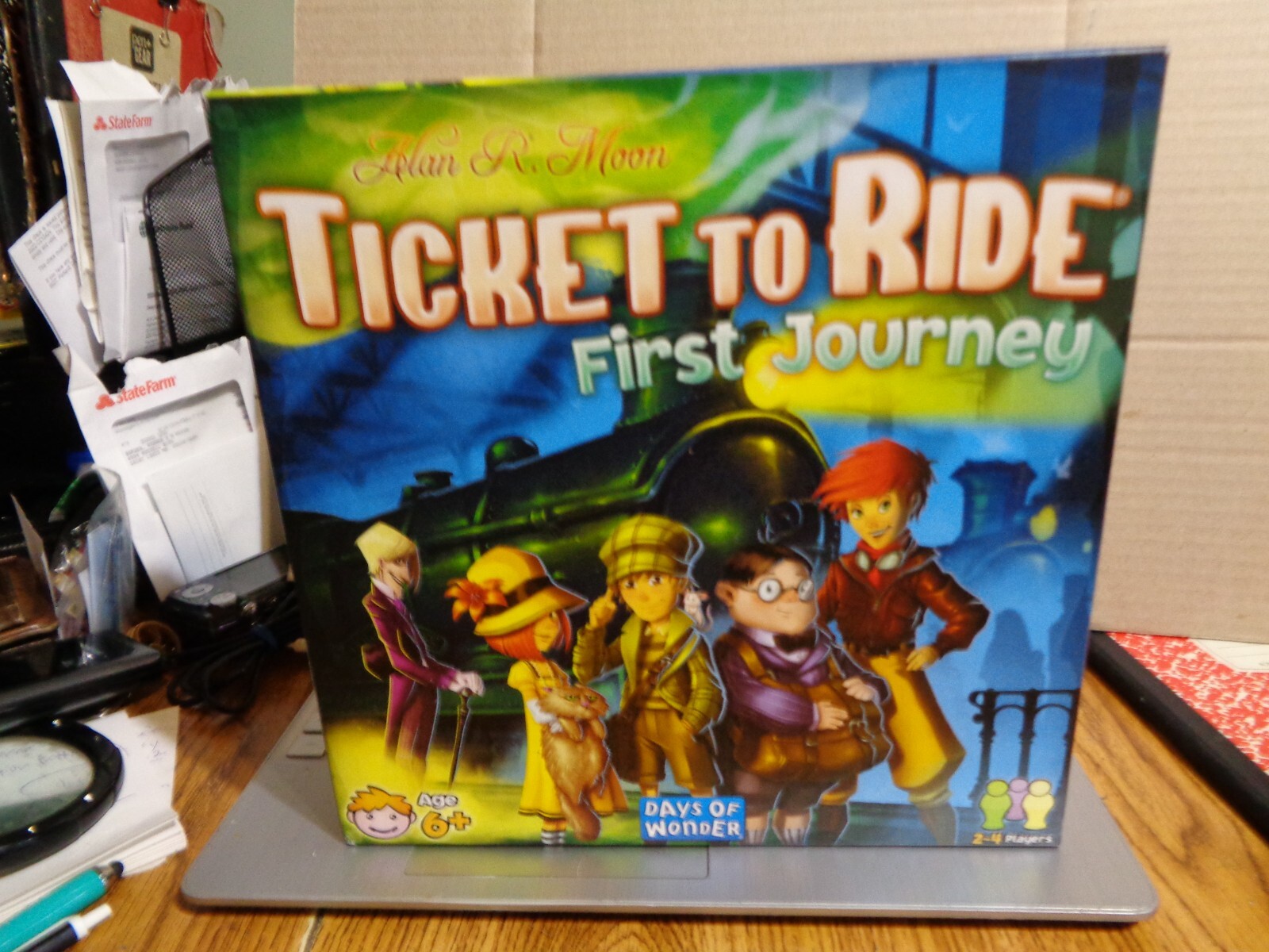 "Ticket to Ride First Journey" Board Game Days of Wonder Alan R. Moon ...