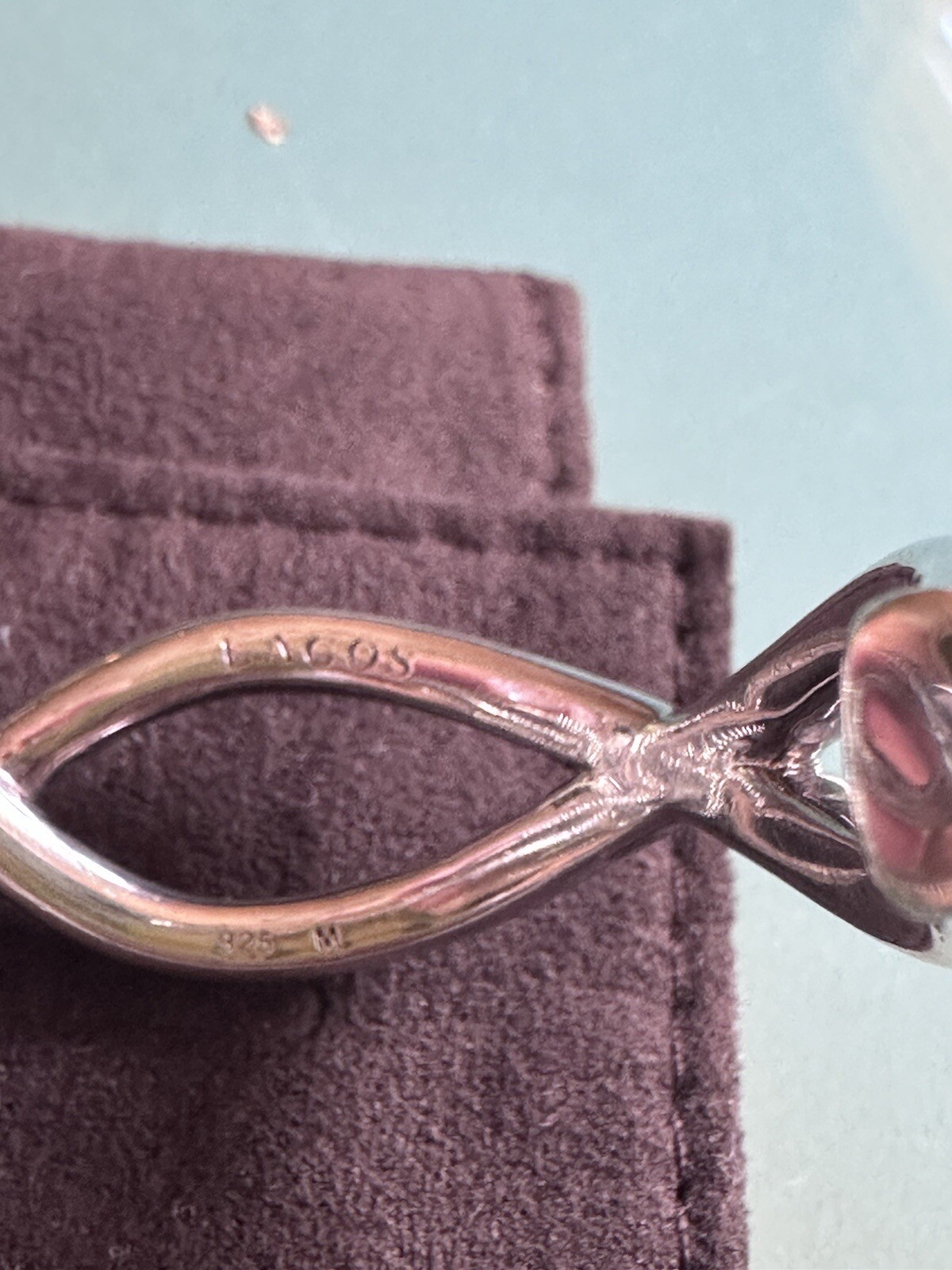 LAGOS LOVE KNOT intertwined SS cuff | eBay