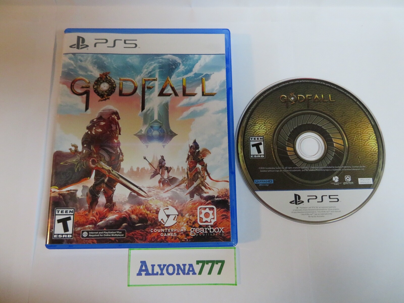 GODFALL PS5 (Sony PlayStation 5, 2020) **Great Condition, Adult Owned ...