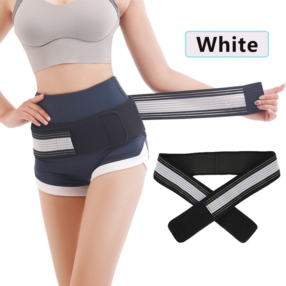 Sacroiliac SI Joint Hip Belt Lower Back Lumbar Support Brace Unisex ...