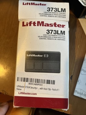 LiftMaster 373LM 3 Button Garage Door Opener Remote Control - 315MHz | eBay