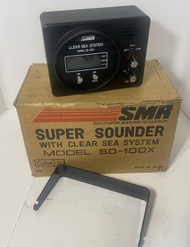 VTG SMR SUPER SOUNDER MODEL SD-100X CLEAR SEA SYSTEM Depth RADAR Head ...