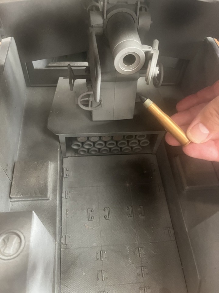 1/6 WW2 CAPTURED GERMAN VEHICLE M3 TANK DESTROYER HALFTRACK 12” FIGURE ...