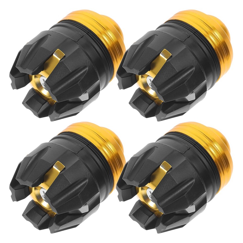 4 Pcs Motorcycle Frame Hole Cover Motorbike Crash Bungs Accessories ...