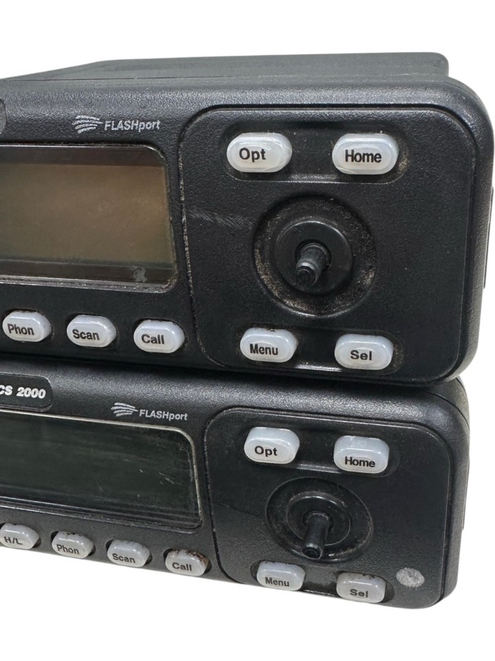 Motorola MCS2000 Two-Way Mobile Radio, M01HX+824W, M01UJM6PW6BN (LOT OF ...