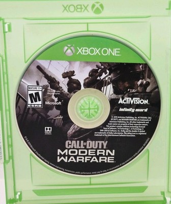 CALL OF DUTY, MODERN WARFARE (MICROSOFT XBOX ONE, 2016) TESTED Disc ...