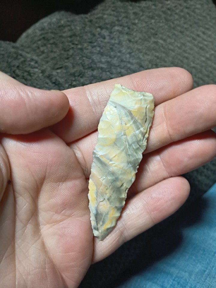Authentic Missouri Paleo Mozarkite Plainview Point Indian Arrowhead ...