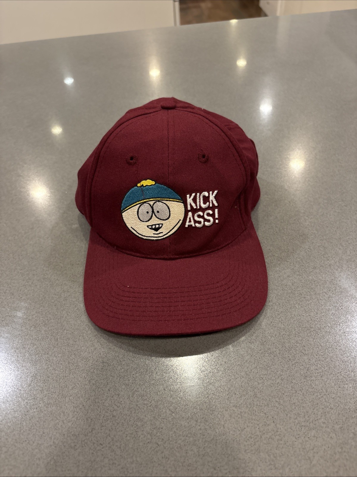 1998 Vintage Maroon South Park Eric Cartman “Kick Ass… - Gem