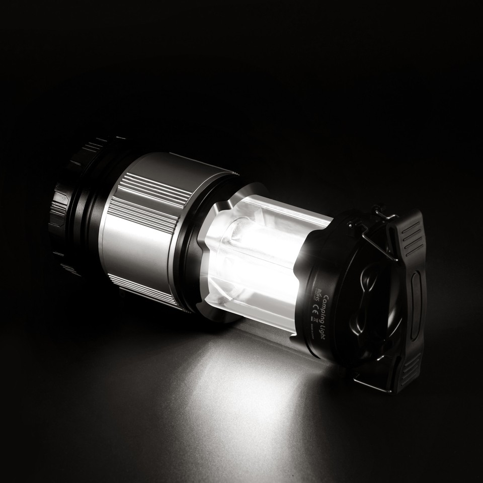 2 in 1 LED Camping Lantern, Cob Light Ultra Bright Collapsible Lamp ...