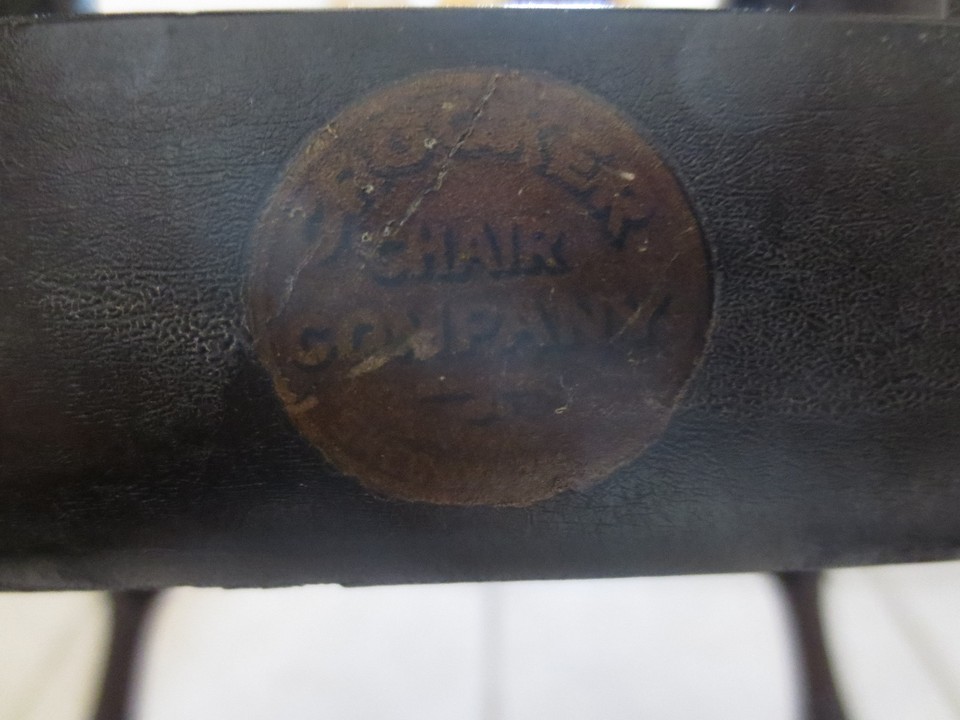 Antique Crocker Chair Company Windsor Rocker Sheboygan Wisconsin ...