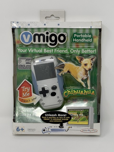 VMIGO Portable Handheld Virtual Best Friend Chihuahua Jakks Pacific ...