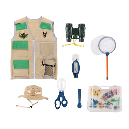 16x Kids Explorer Costume Outdoor Adventure Kits Kids Explorer Vest and ...