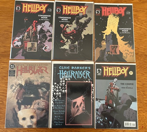 LOT OF 12 COMIC BOOKS - HELLBOY ( 4 ) - HELLBLAZER ( 5 ) | eBay