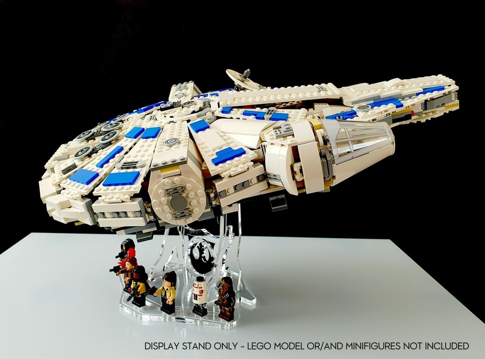 Display stand angled BK-(20°) for Lego 75257-75212-75105-4504 ...