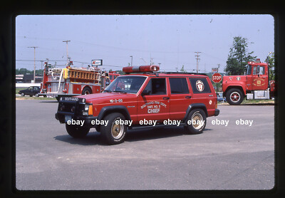Howell Twp NJ Southard FC 1989 Jeep Cherokee Chief car Fire Apparatus ...