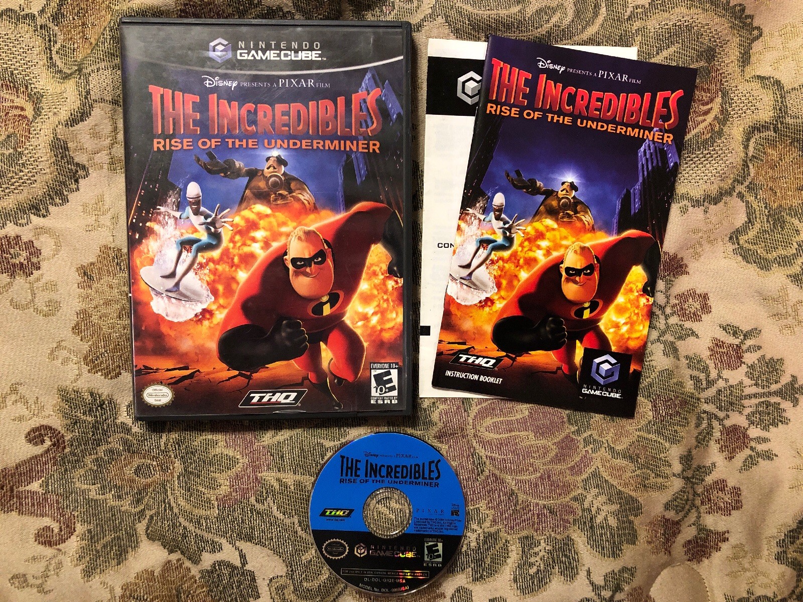 Disney Pixar The Incredibles: Rise of the Underminer (Nintendo GameCube ...