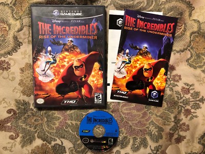 Disney Pixar The Incredibles: Rise of the Underminer (Nintendo GameCube ...