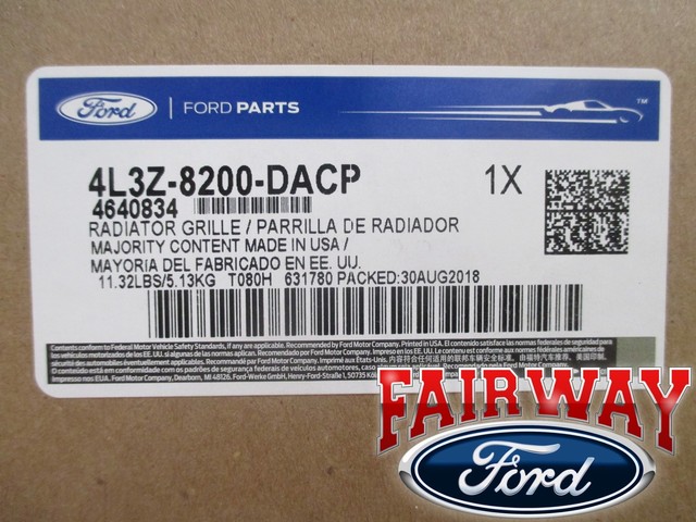 Ford OEM Grille 4L3Z8200DA Image 1 for sale online | eBay