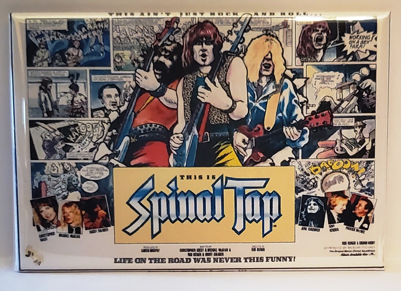 This is Spinal Tap MAGNET 2"x3" Refrigerator Locker Movie Poster Style ...