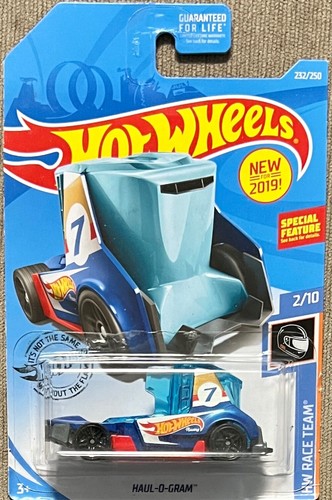 Hot Wheels 2019 HW Race Team Series #2/10 Haul-O-Gram #FYB62 1:64 Scale ...