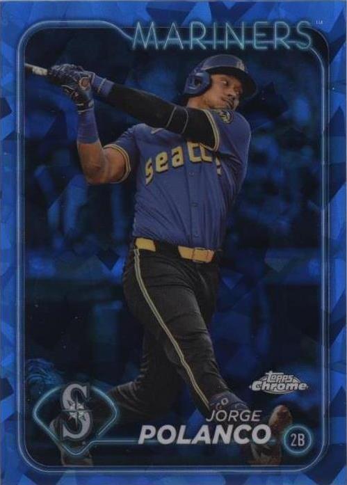 2024 Topps Chrome Update Series Sapphire Edition - Jorge Polanco # ...