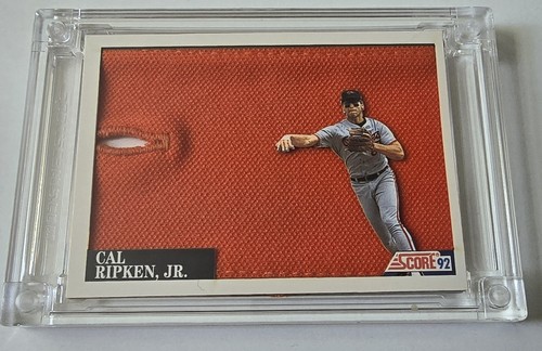 1992 Game Worn Cal Ripken Jr. Jumbo Patch From His Own Personal ...