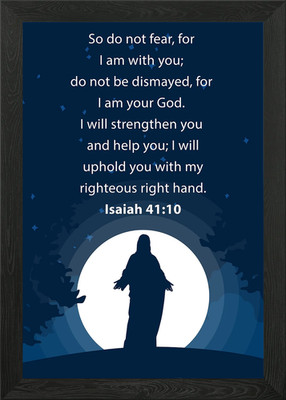 Jesus Christ Quotes Bible Framed Wall Art Poster Canvas Print Picture ...