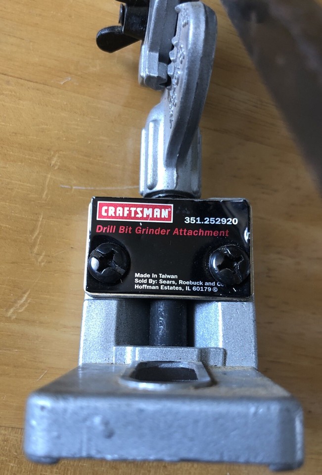Craftsman Drill Bit Sharpener & Grinding Tool Attachment T5 | eBay