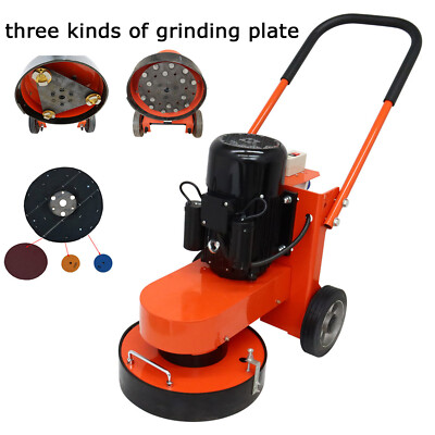 Hand Pushed Concrete Floor Grinder Terrazzo Ground Polishing Machine ...