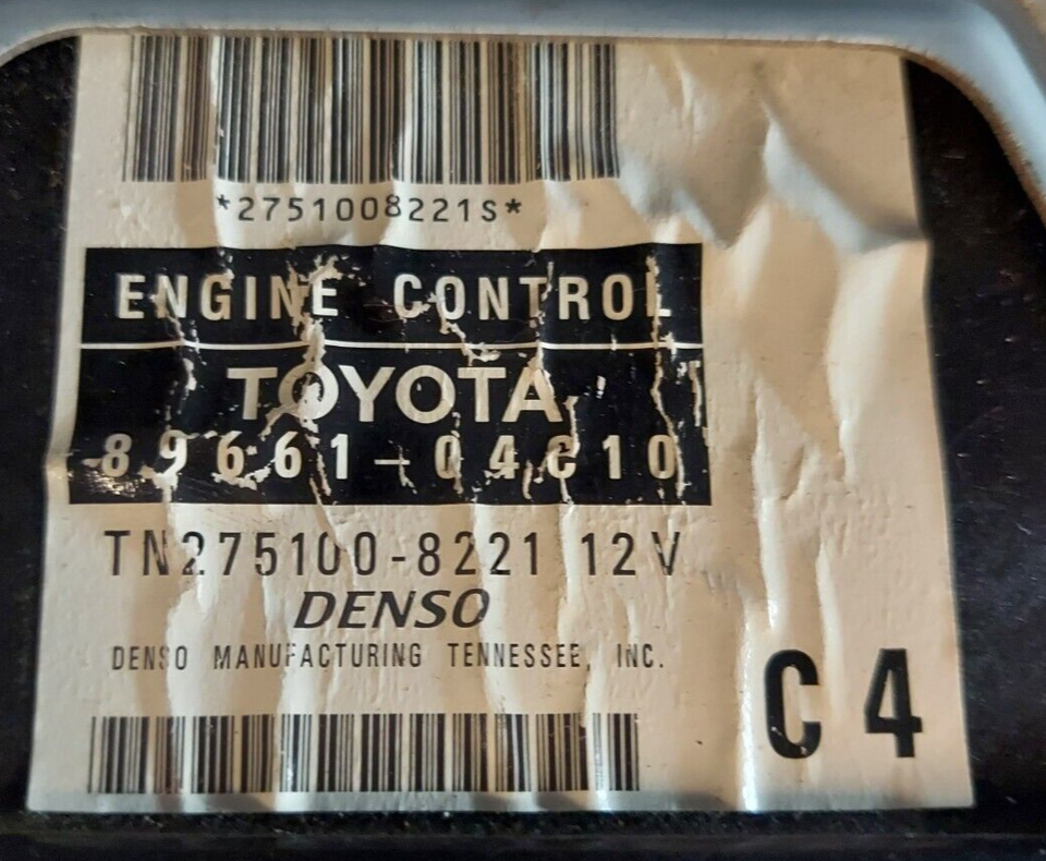 2007 Toyota Tacoma Engine Computer Module Unit 2.7L M/T 89661-04C10 | eBay
