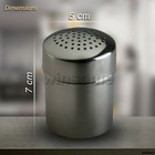 2 Pack Small Flour Cocoa Chocolate Baking Powder Sugar Shaker Sprinkler ...