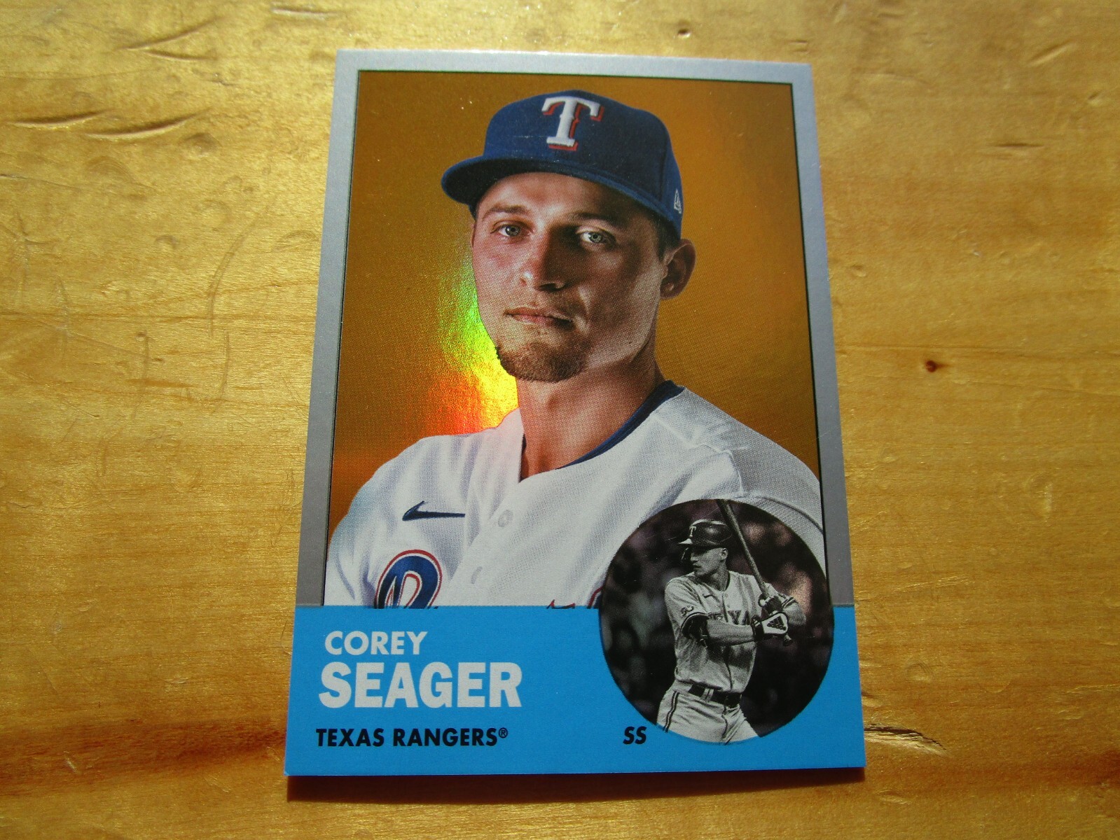 2022 Topps Archives Corey Seager Silver Variation Foil Card Texas Rangers 45/99 | eBay