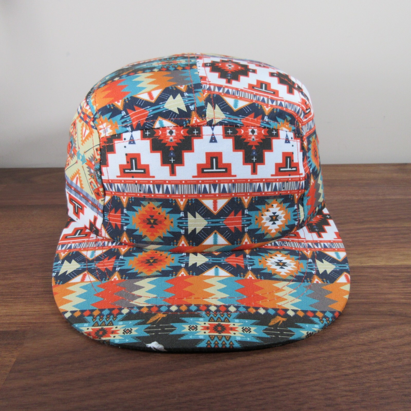 Pugs Aztec 5 Panel Hat Cap Tribal Pattern Strap Back … - Gem