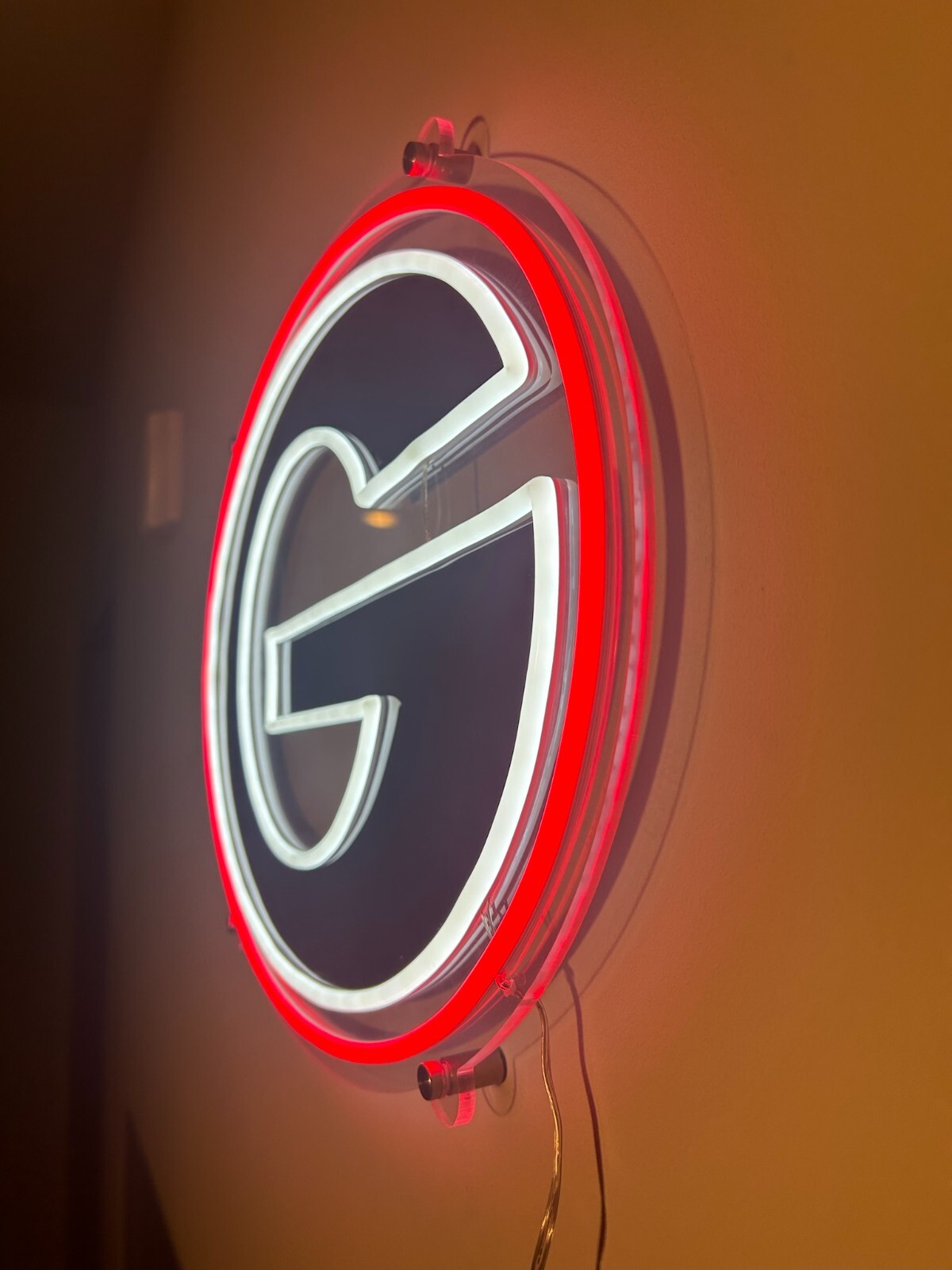 GEORGIA BULLDOGS, UGA NEON LED SIGN for Game Room, Office, Bar, Man ...