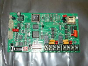 SIMPLEX 566-158 REV A. 4100 FIRE ALARM SERIAL INTERFACE DACT BOARD ...