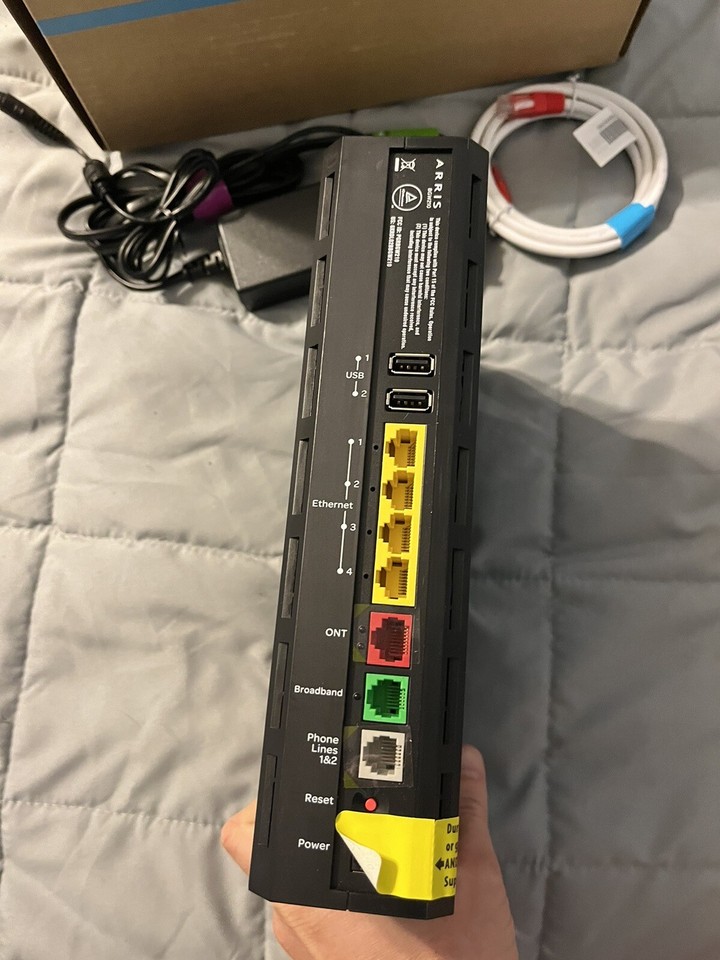 AT&T Fiber Router BGW210 Wireless Gateway ATT Wi-Fi Fiber Modem ...