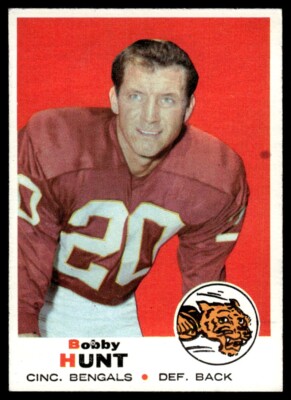 1969 Topps Bobby Hunt Cincinnati Bengals #243 | eBay