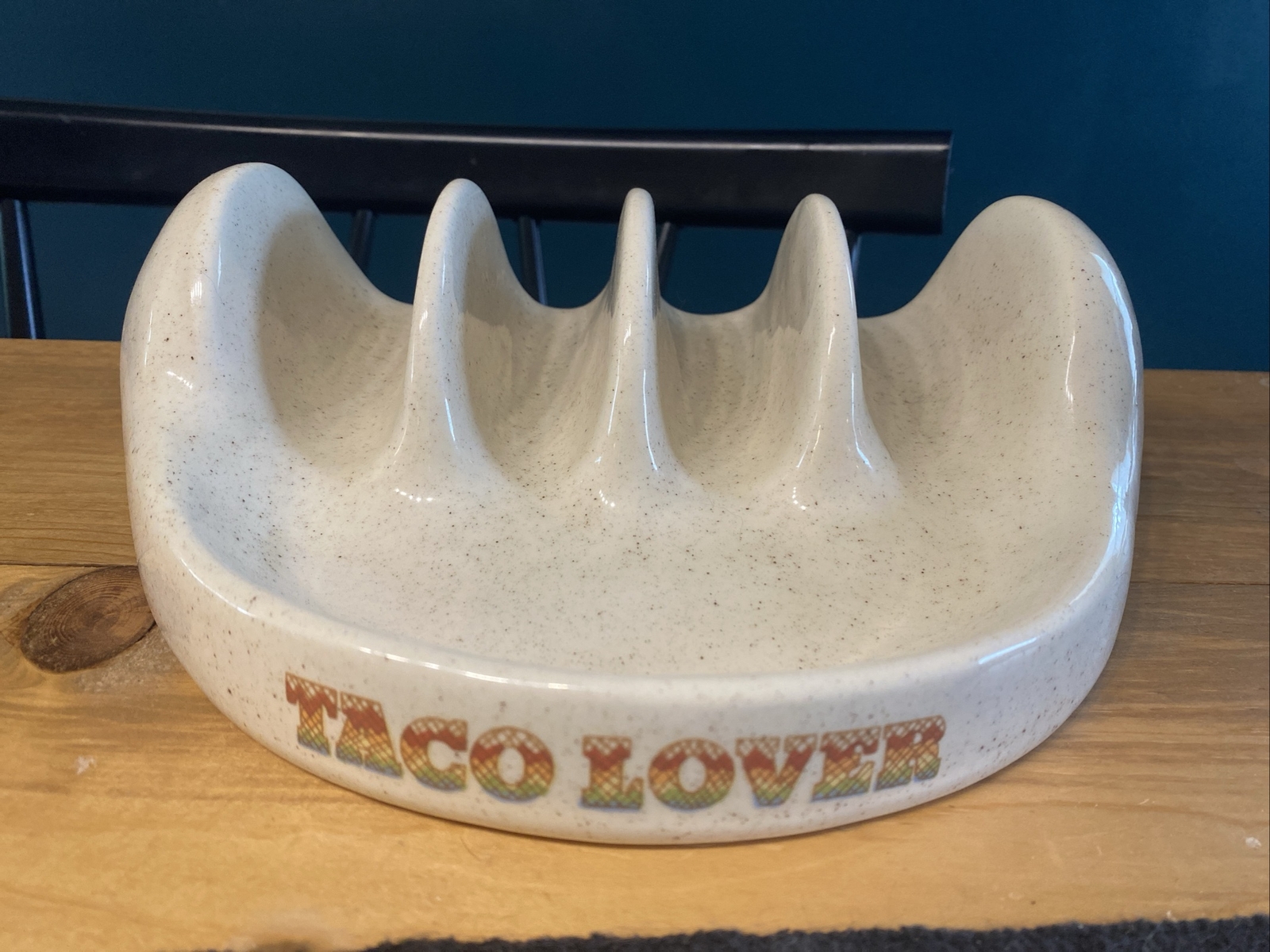Vintage 1983 Ceramic “Taco Lover” Taco Holders, Set Of 2 | eBay