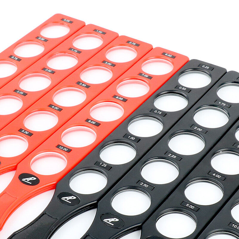 Optical Retinoscopy Rack Lens Set Plastic 8 Bars 40 Lens Lenses /w ...