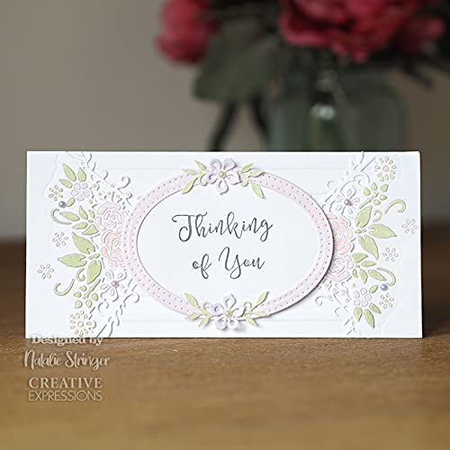 Creative Expressions Paper Cuts Collection Rose Corner Dies Floral ...