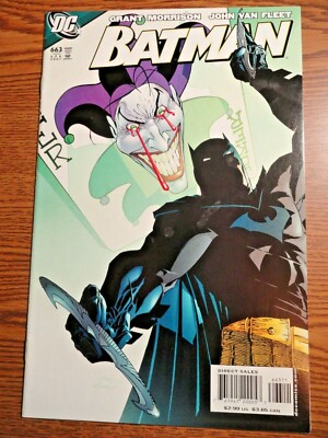Batman #663 Morrison Clé Vf- Van Flotte Kubert Joker De 1st Imprimé ...