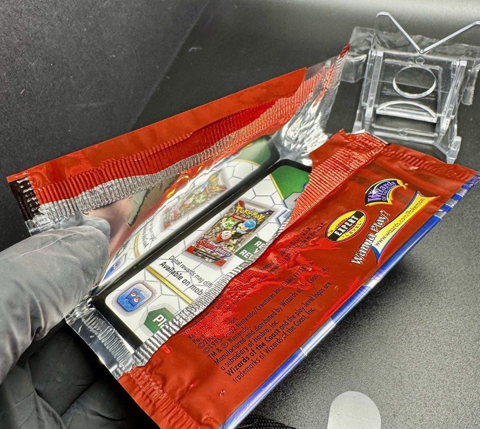 EMPTY! Pokemon 2002 Legendary Collection Booster Pack Eeveelution Pack ...