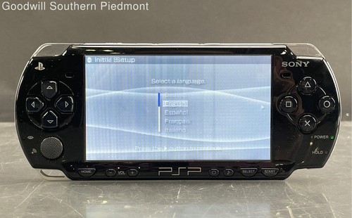 Sony PlayStation Portable PSP-2001 Handheld Console - Bad Screen - For ...