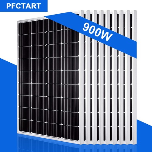 900W 12V Solar Panel High Efficiency 12V/24V/36V/48V Home Power Supply ...