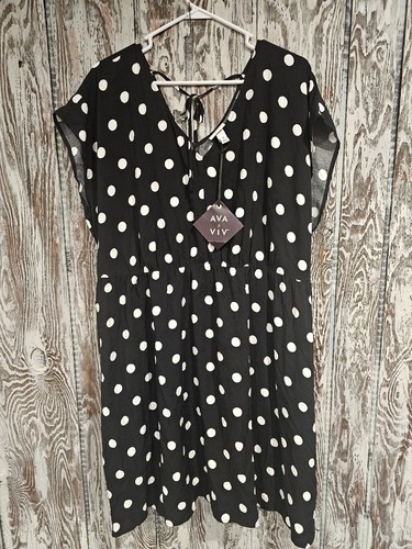 Women's Pok-a-Dot Dress 2X | eBay