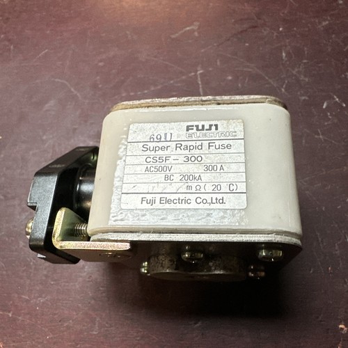 FUJI ELECTRIC SUPER RAPID FUSE NEW CS5F-300 300A 500VAC (BIN38) | eBay