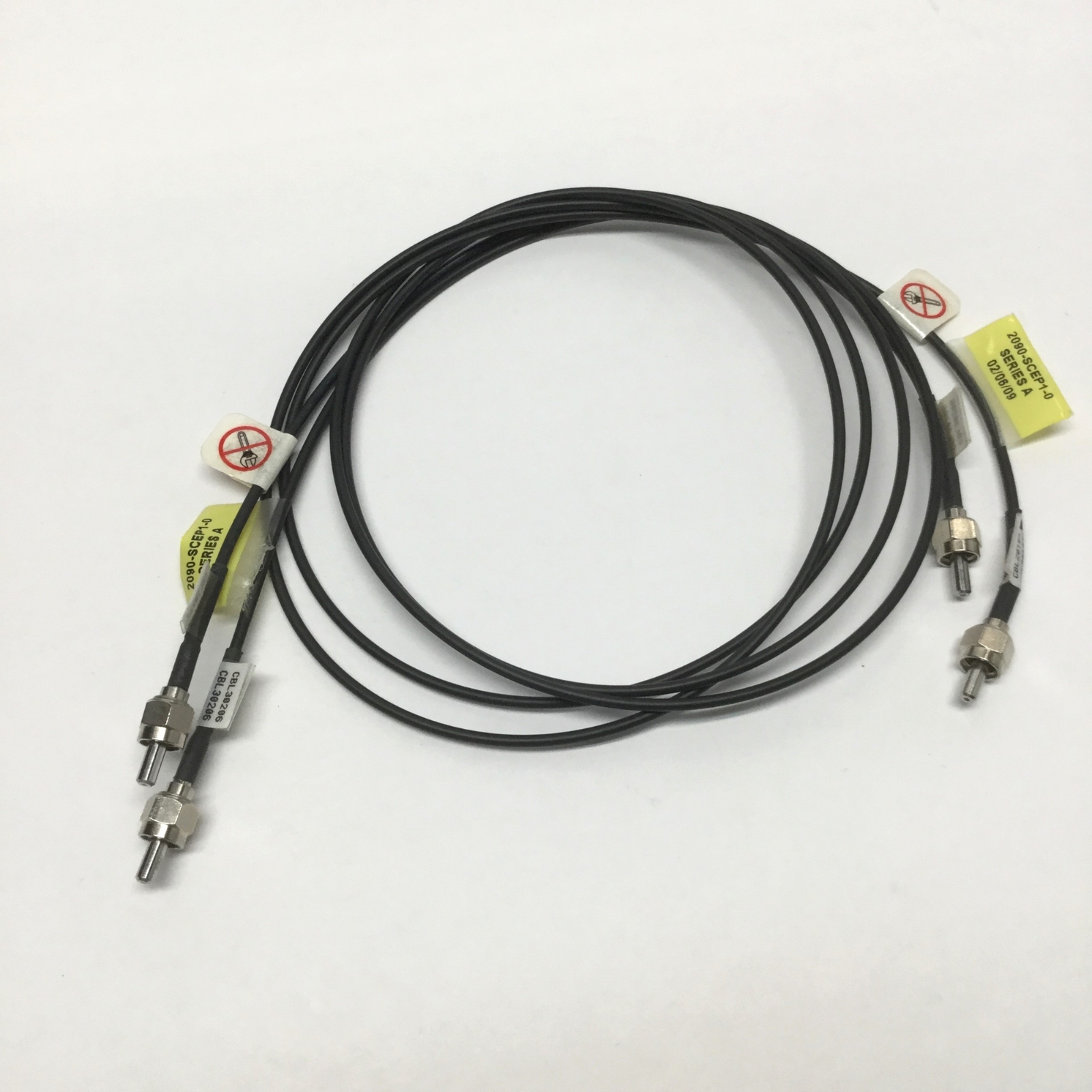 Lot of 2 Allen Bradley 2090-SCEP1-0 Ser A Sercos Kinetix Fiber Optic ...