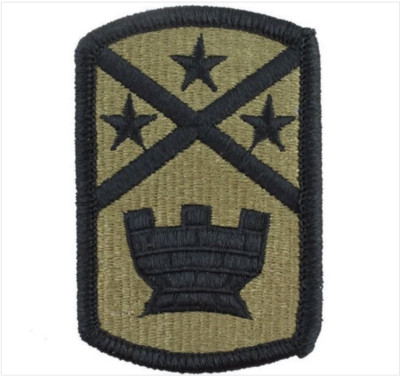 GENUINE U.S. ARMY PATCH: 194TH ENGINEER BRIGADE - EMBROIDERED ON OCP ...